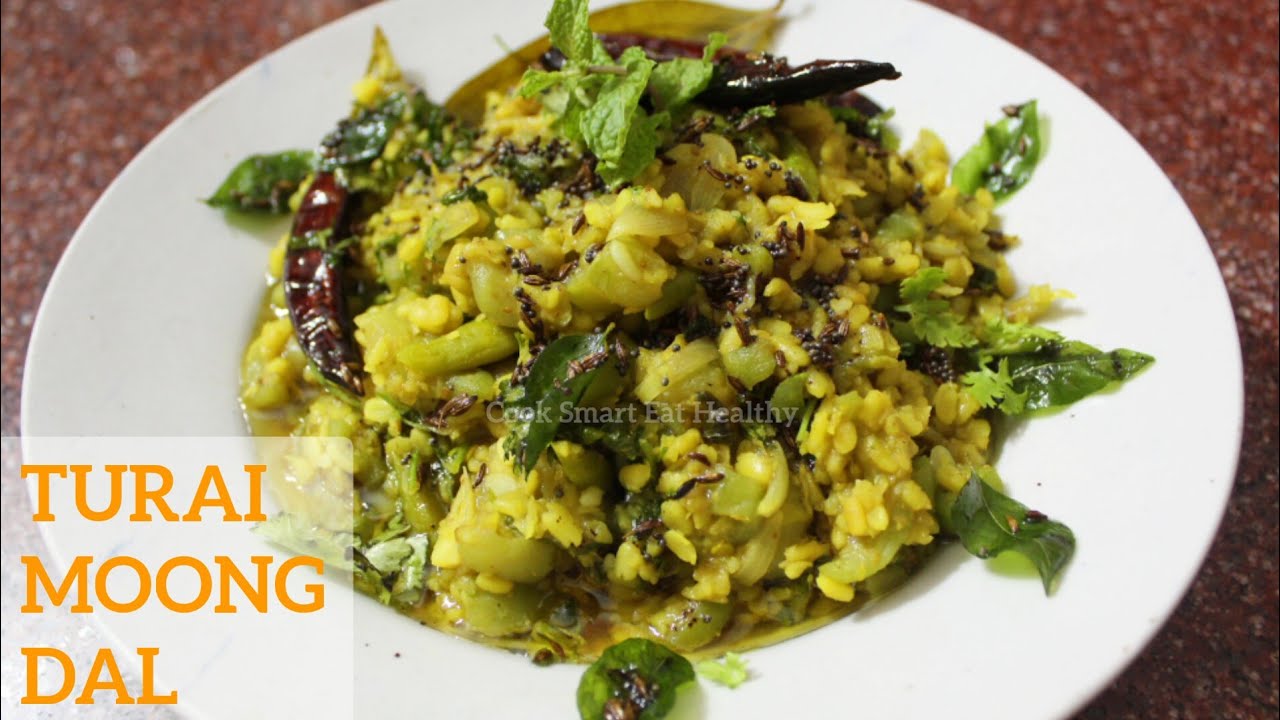 Turai Ki Sabzi-Turai aur Moong Dal Ki Sabzi-Dodka Bhaji-Ridge Gourd ...