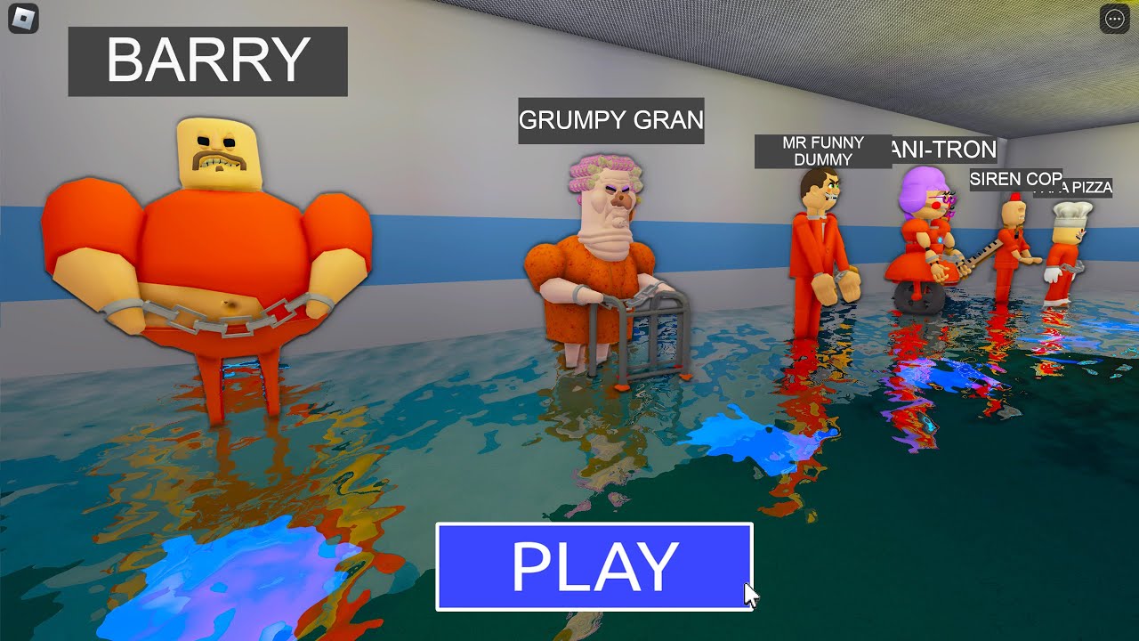 Escaping from a BARRY PRISONER'S PRISON RUN! And BECAME a BARRY ...