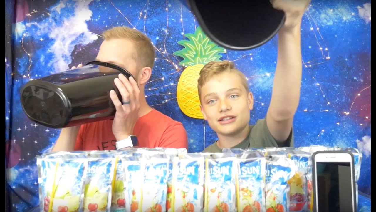The Capri Sun Challenge - YouTube