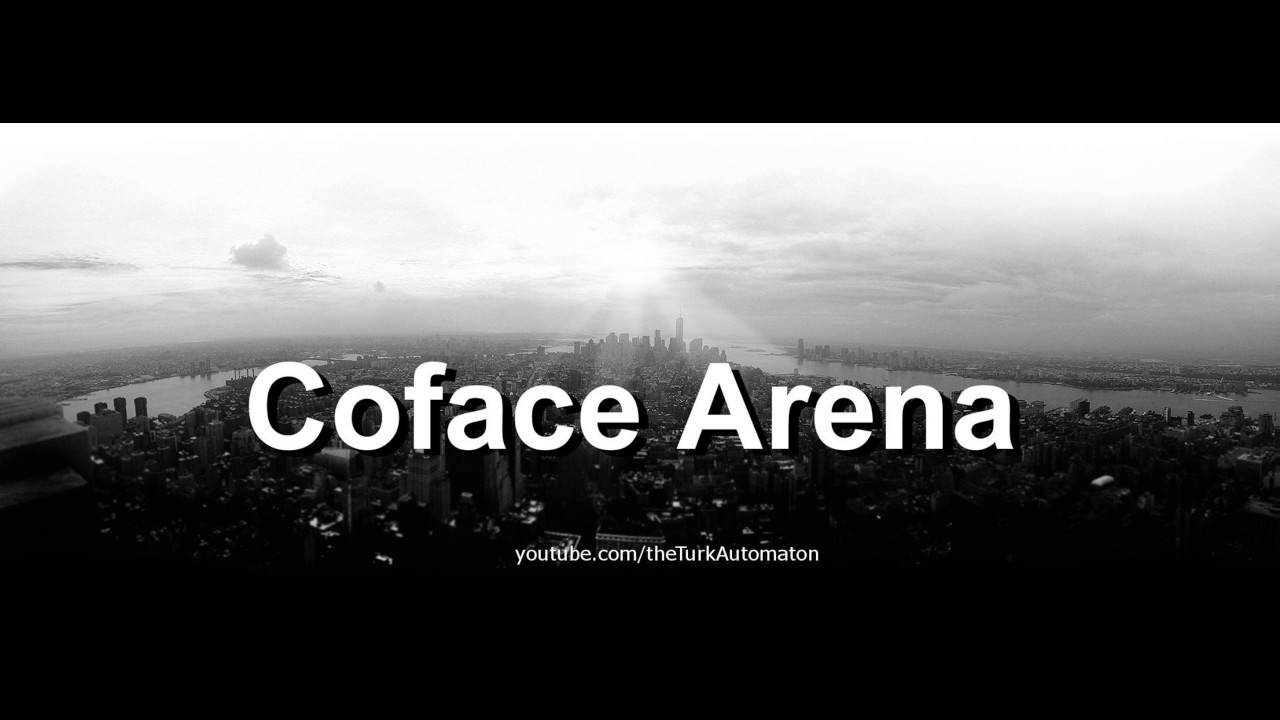 How to pronounce Coface Arena in German - YouTube