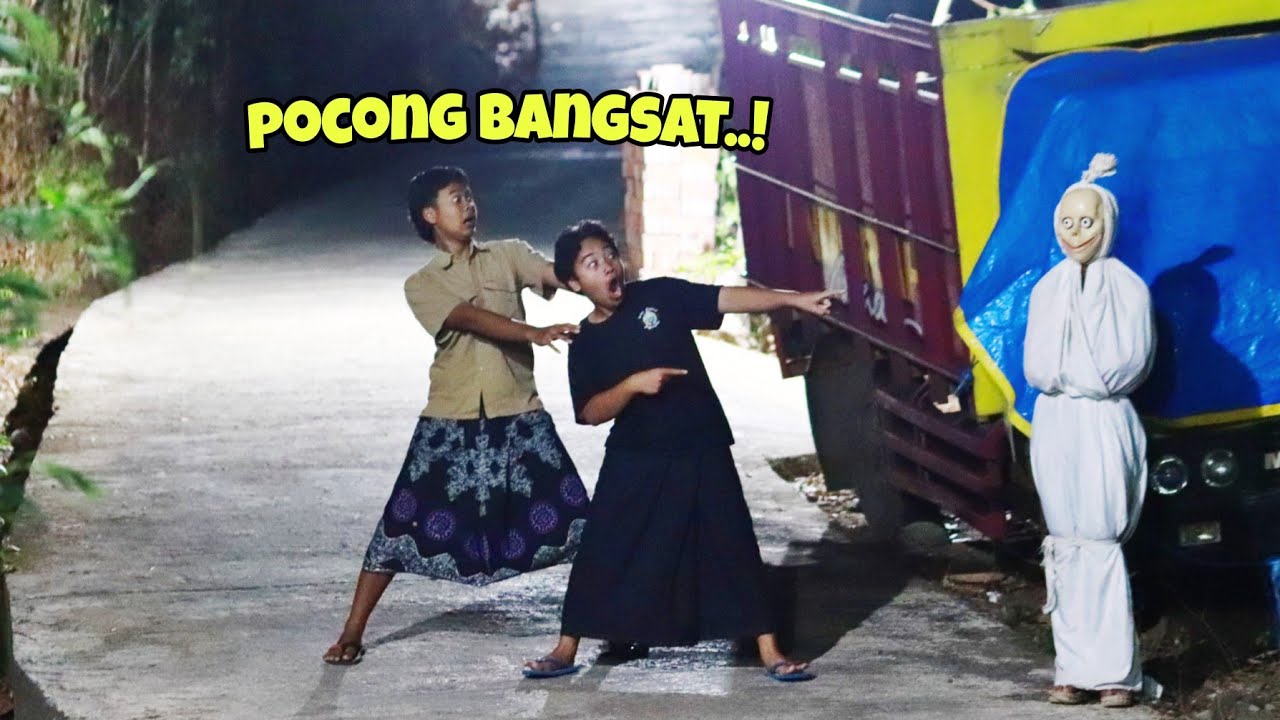 Terbaru ️Prank pocong lucu | Prank pocong paling kocak | lucu - bikin ...