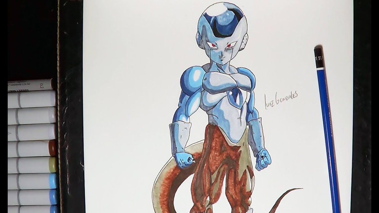 DIBUJANDO A FROST DB SUPER - Drawing Speed Frost - YouTube