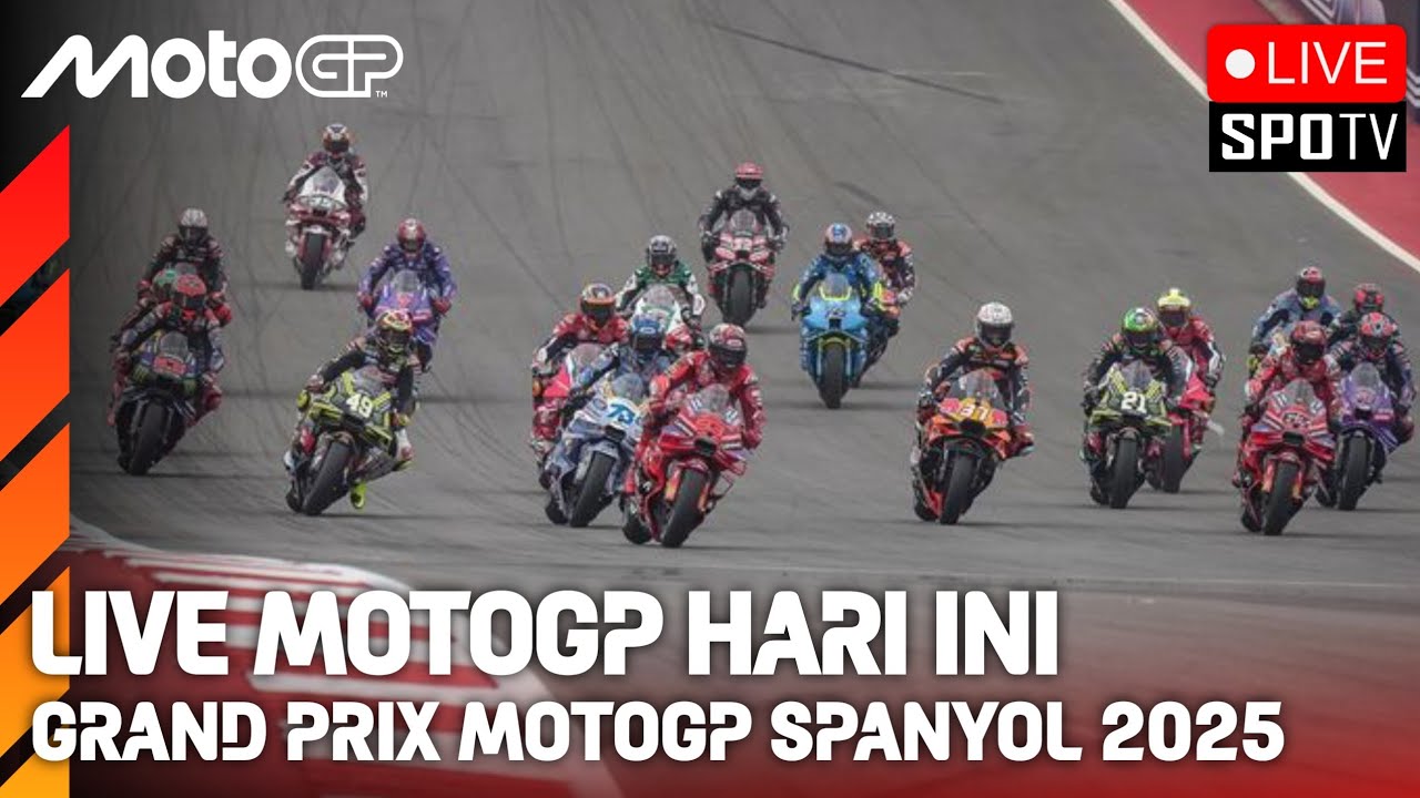 LIVE🔴 Grand Prix MotoGp Jerez Spanyol 2025🏁 MotoGP Hari Ini Minggu 27 ...