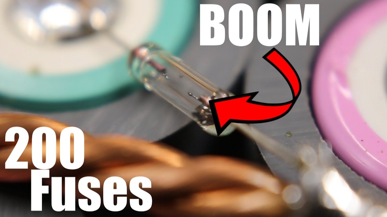 Diy Tesla Powerwall ep75 200 Fuses BOOM!!! - YouTube