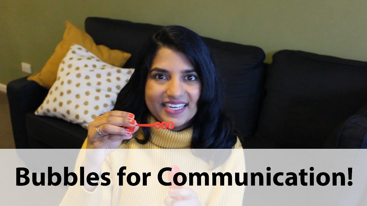 Speech and Language tip- Bubbles - YouTube