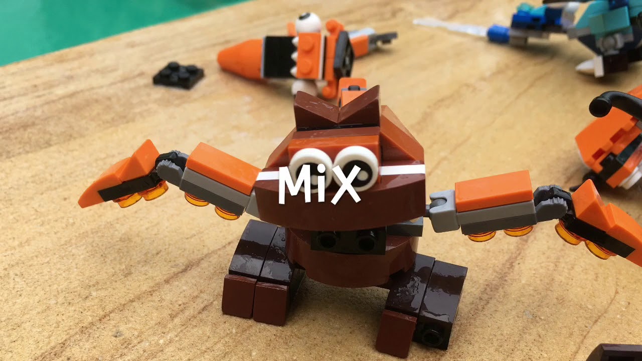 Mixels snow half pipe - YouTube