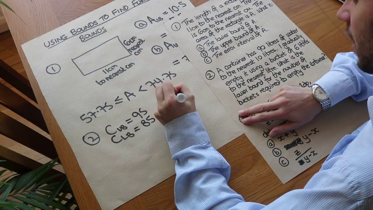 Using Bounds to Calculate Further Bounds - YouTube