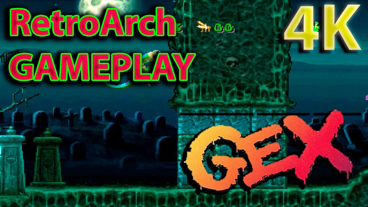 RetroArch 1.7.7 Emulator | PS1 | GEX 1994 [4K 60fps] - YouTube