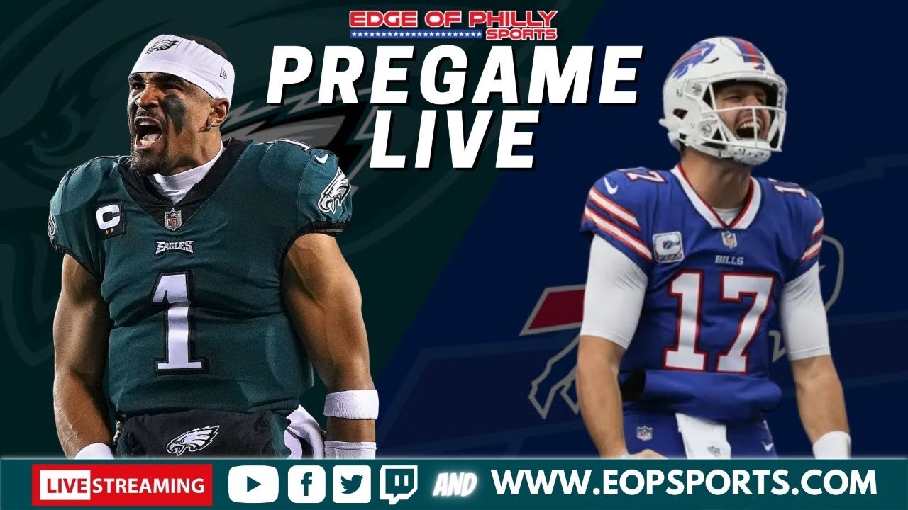 EAGLES vs BILLS Pregame Show | 2023 Week 12 Preview & Predictions - YouTube