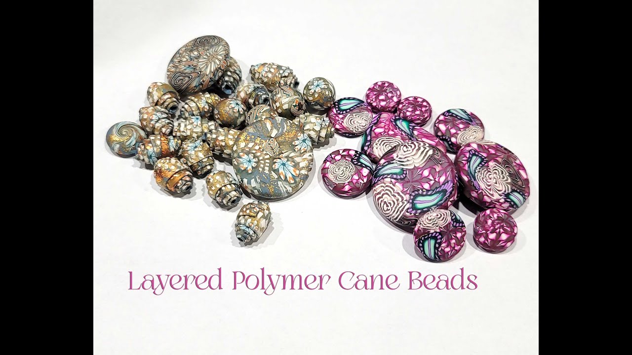 Polymer Clay Layering Canes Tutorial - YouTube