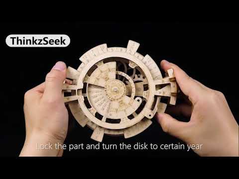 Mechanical DIY Perpetual Calendar - YouTube
