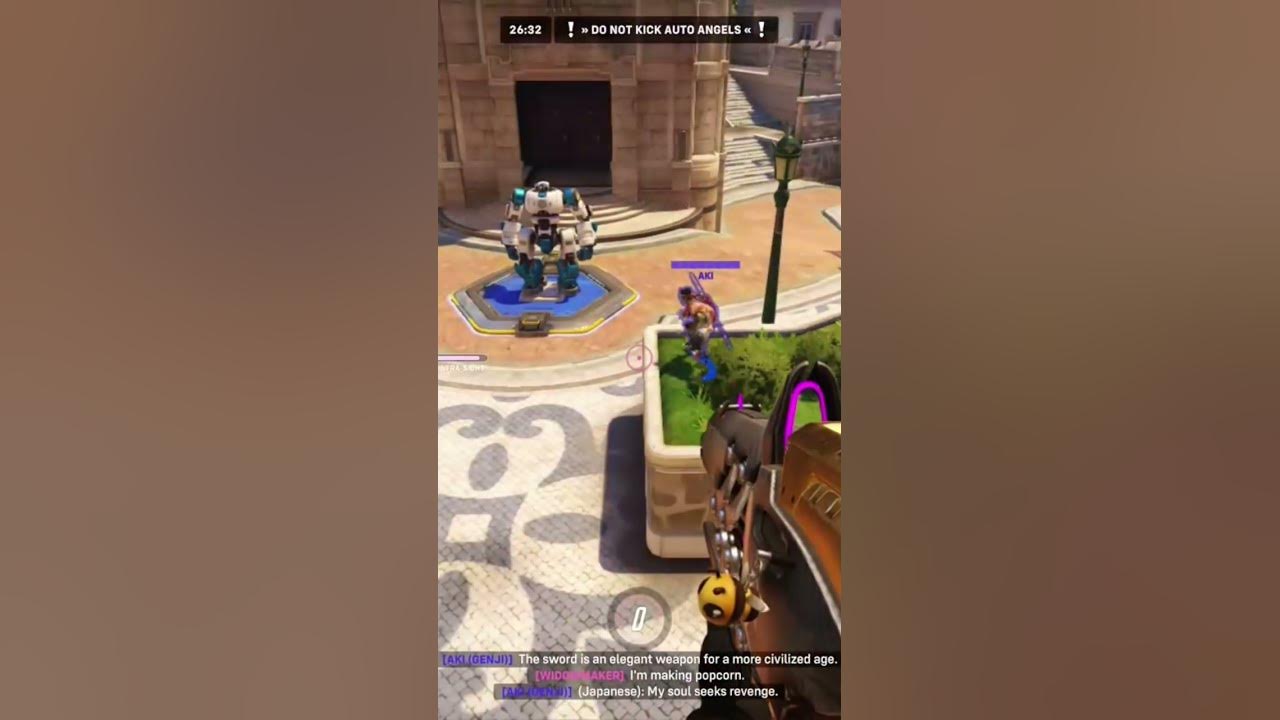 Im Making Popcorn” Widowmaker April Fools Voiceline Youtube