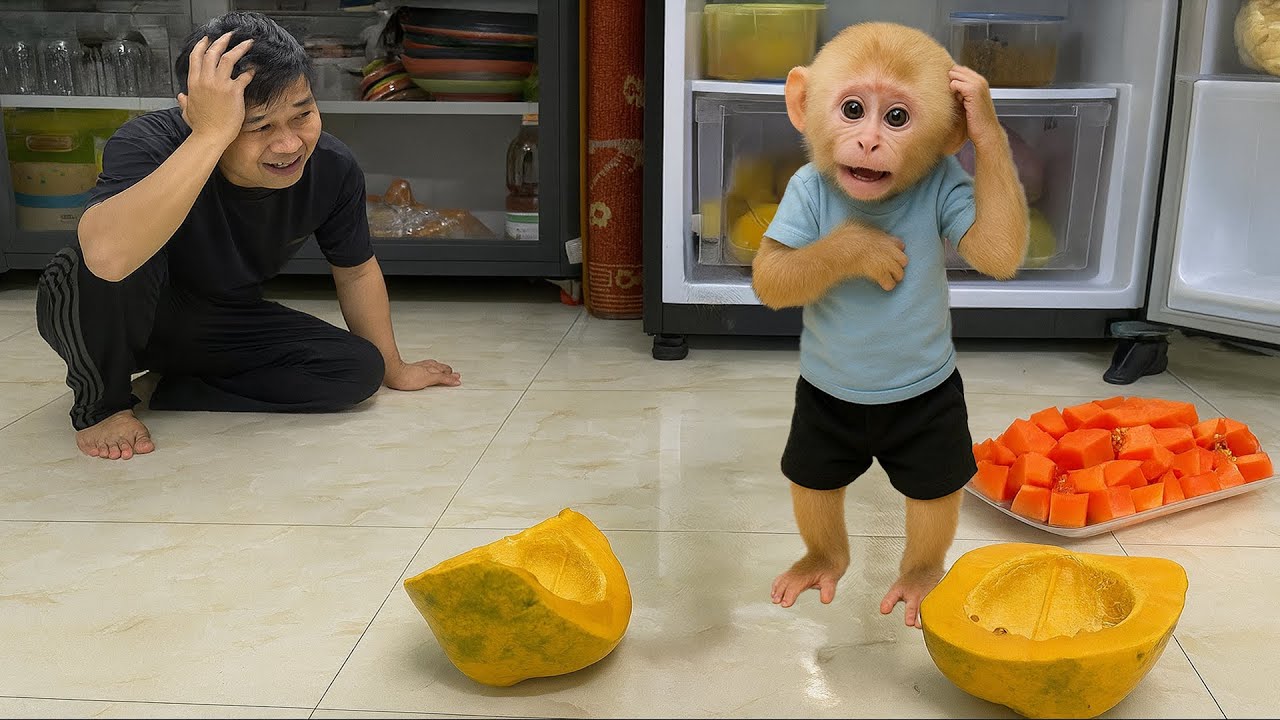 So Funny! Monkey Molly Just Recovered but Is Already Mischievous Again ...