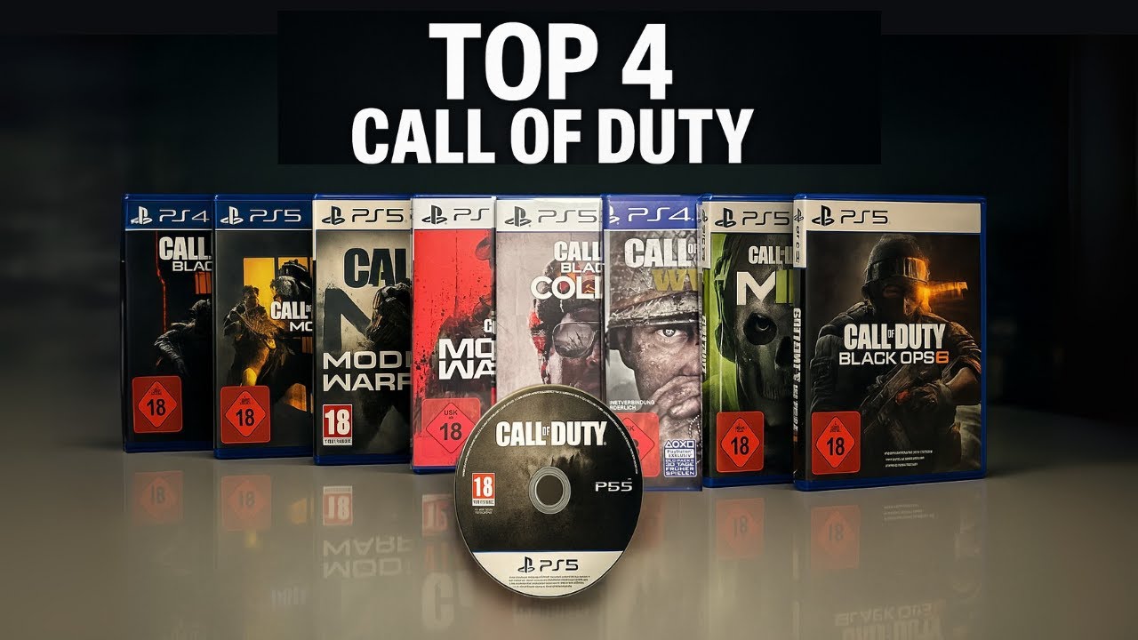 🔥 Top 4 Call of Duty Games You MUST Play in 2025! (Ultimate COD Ranking ...