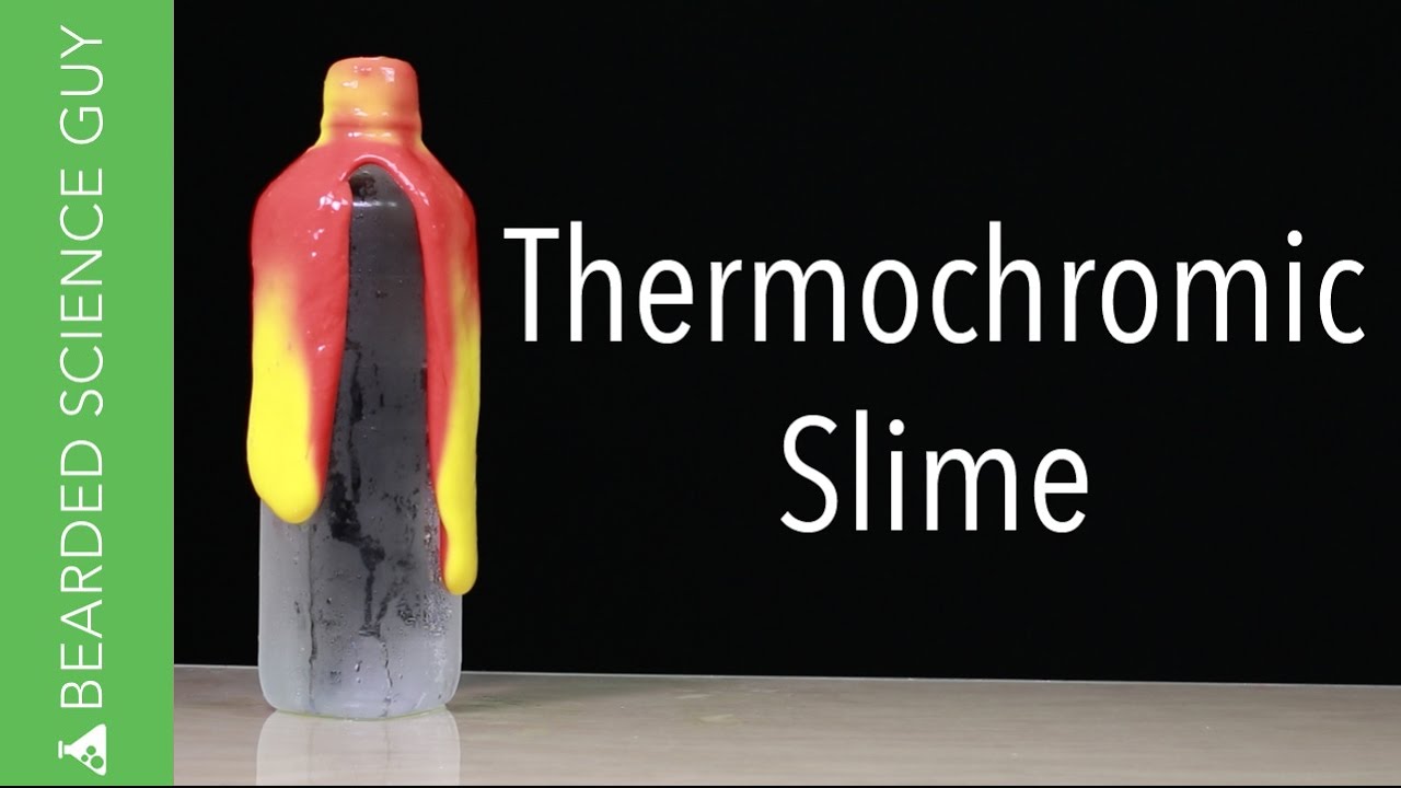 Color Changing Thermochromic Slime (Chemistry) - YouTube