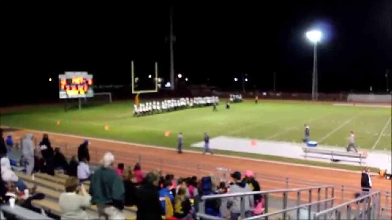 Wicomico High School Marching Band Halftime Preformance 10-16-15 - YouTube