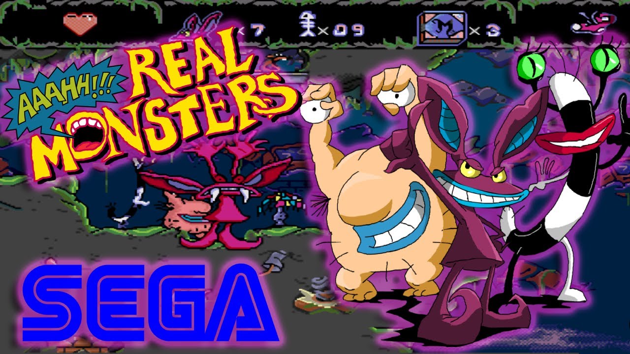 90's NOSTALGIA - Aaahh!!!! Real Monsters THE GAME - YouTube