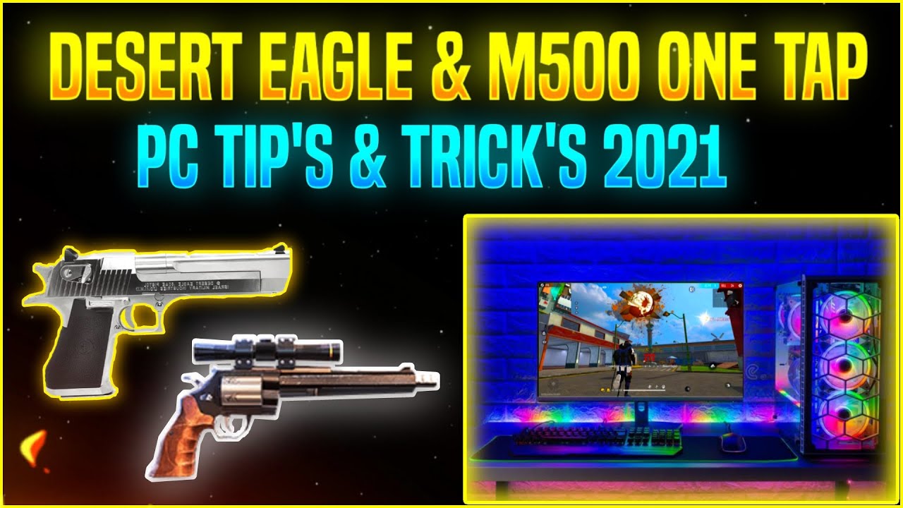 PC One Tap Settings I Free Fire pc settings I free fire pc sensitivity ...