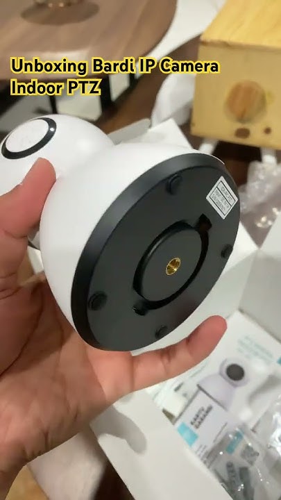 Unboxing Bardi IP Camera Indoor PTZ - YouTube