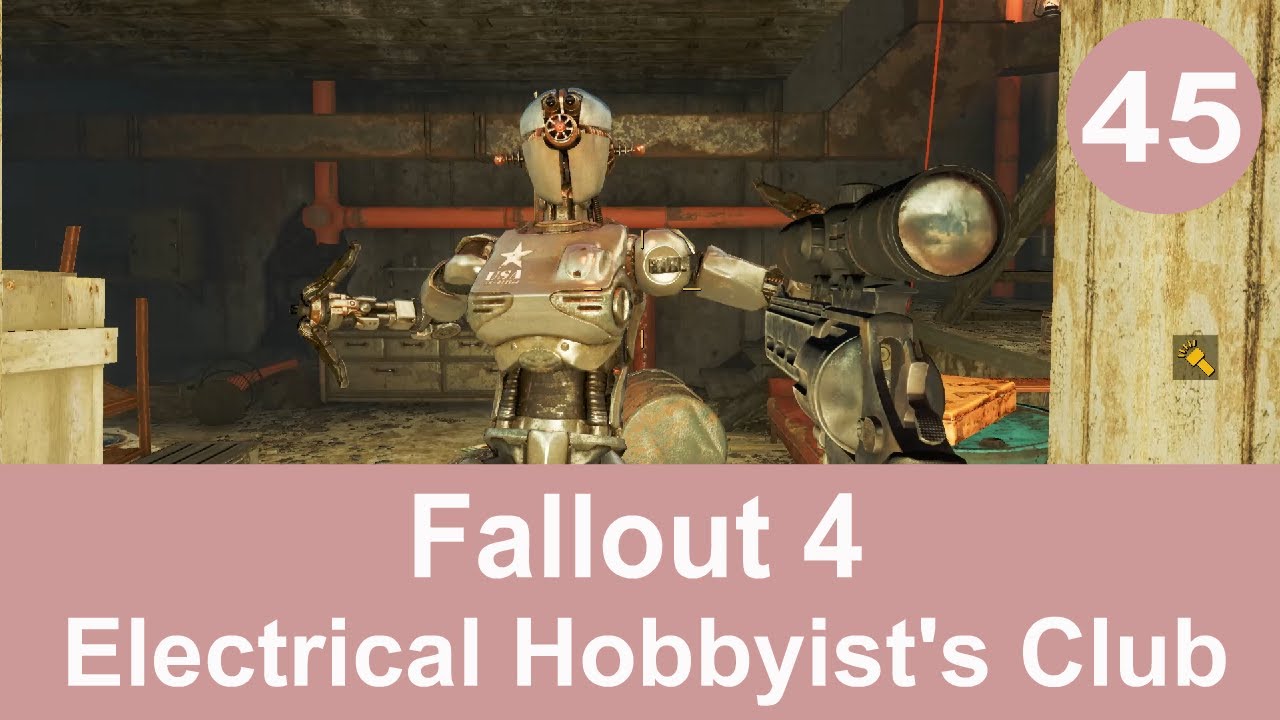 Fallout 4 Gameplay Walktrough Part 45 - Electrical Hobbyist's Club ...