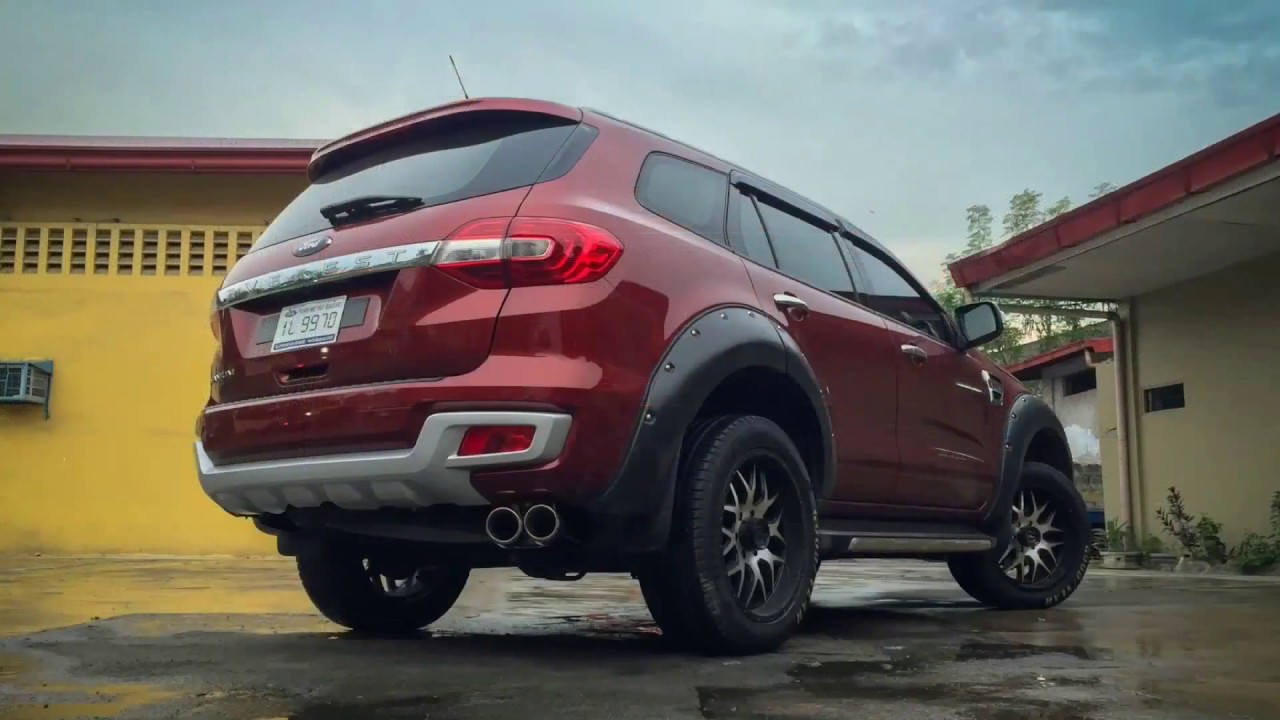 Ford Everest exhaust system - YouTube