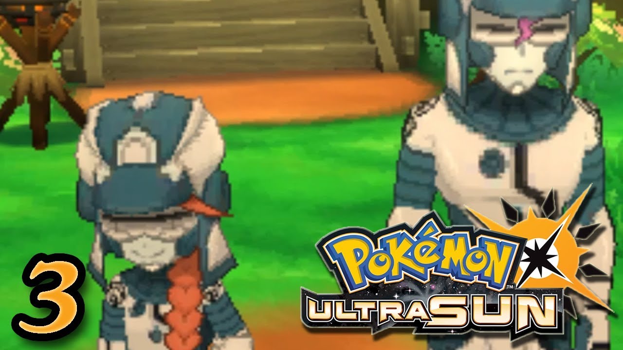 Pokemon Ultra Sun and Moon Part 3 ~ ULTRA RECON SQUAD ~ 3DS Gameplay ...