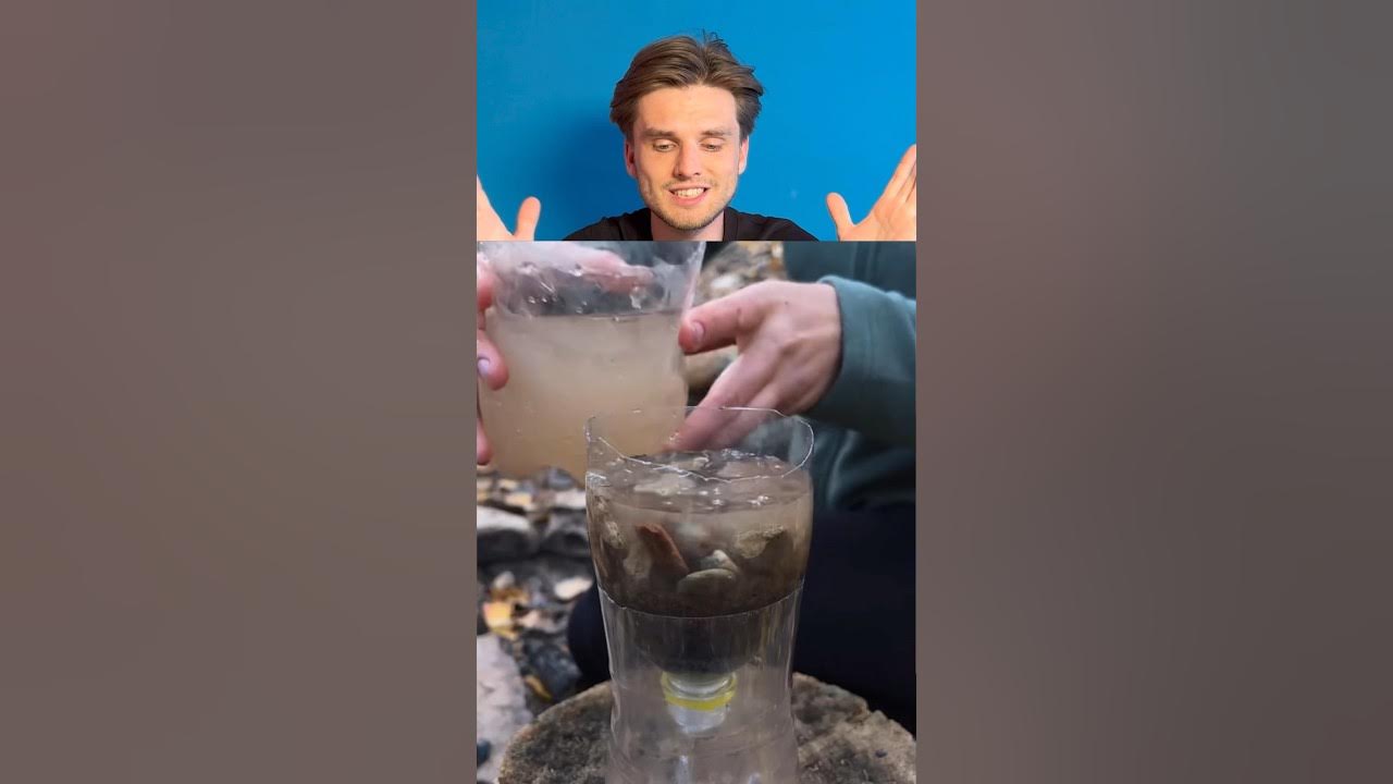 Природный фильтр для очистки воды - проверка лайфхака - YouTube