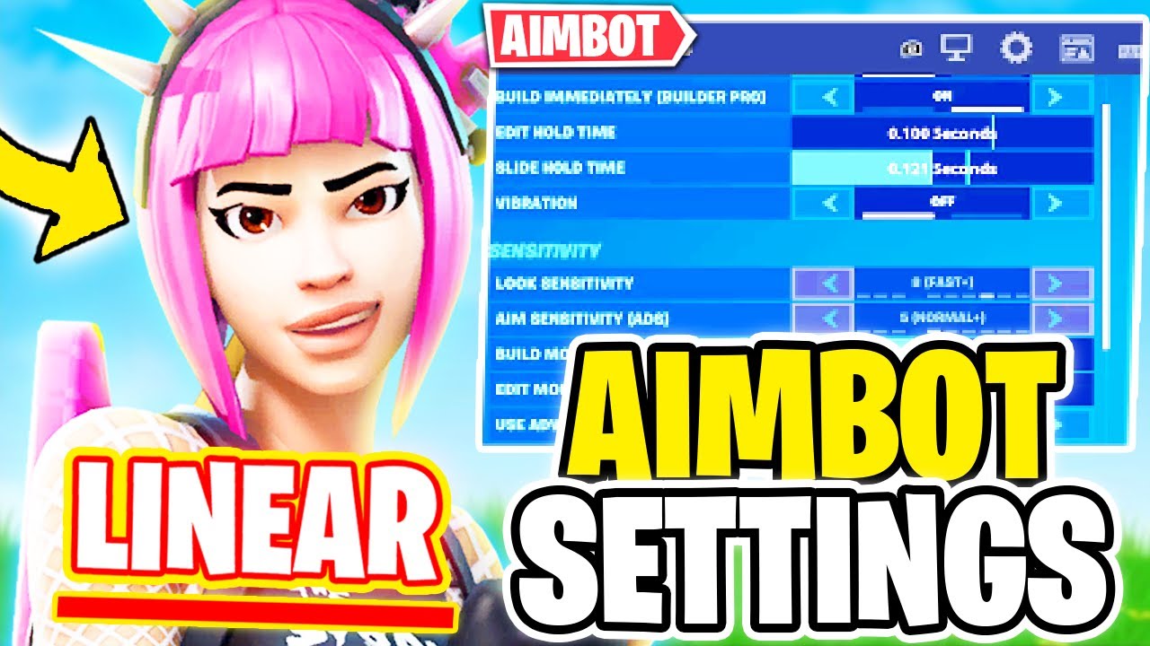 The BEST AIMBOT SETTINGS For Chapter 4 😱🎯 (500% Aim Assist ) - YouTube