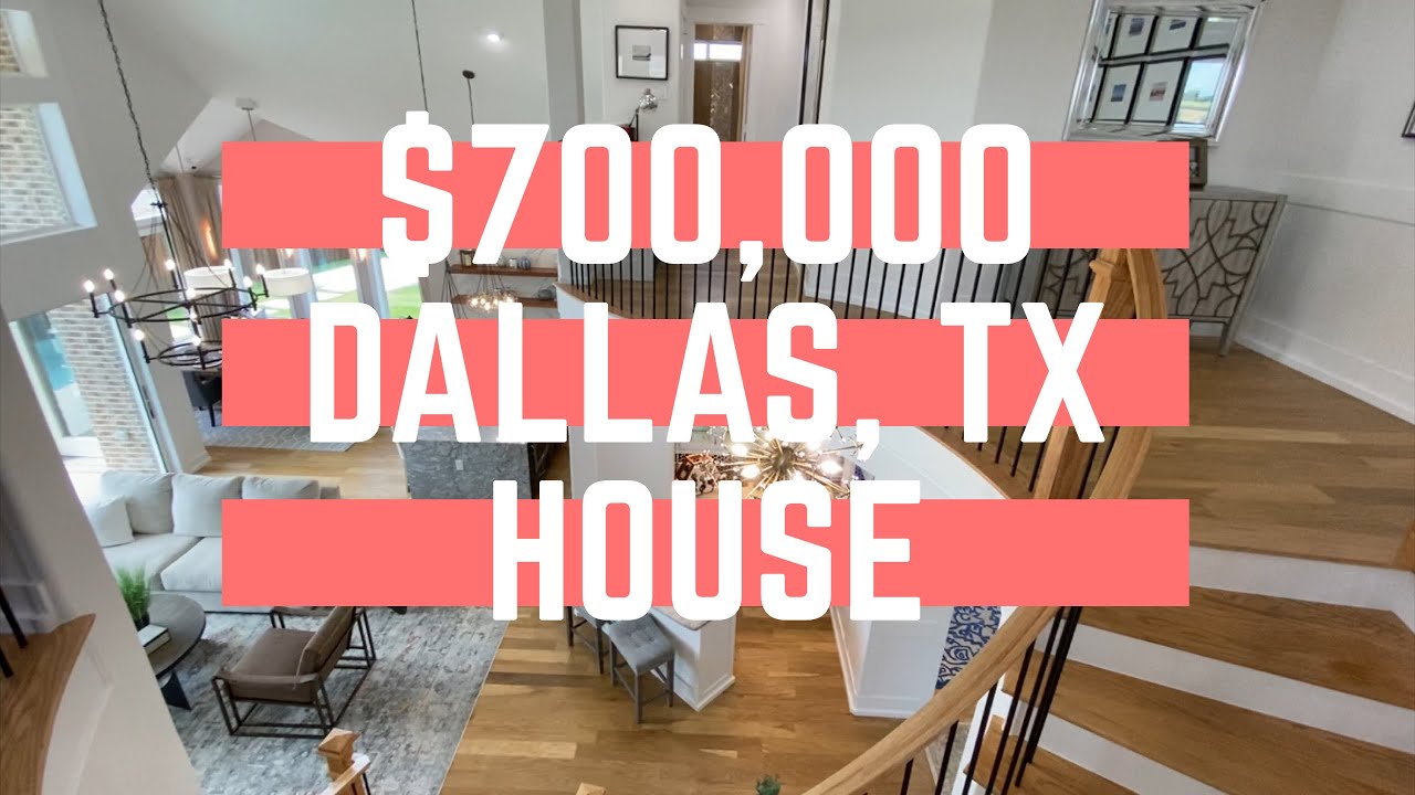 What does a $700k House Look Like in Dallas, TX (Grand Homes) - YouTube