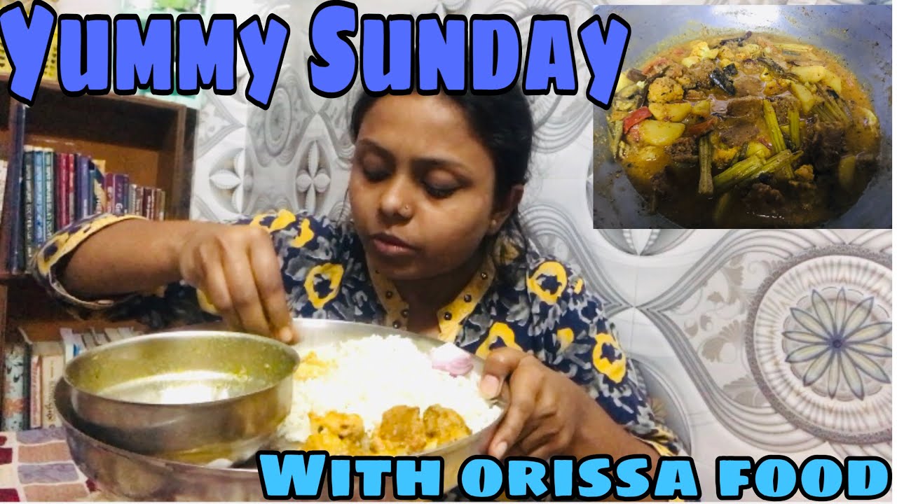 Happy Sunday celebrate with orissa yummy food||Orissa style curry ||#vlogs#dailyvlog #familyvlog ...
