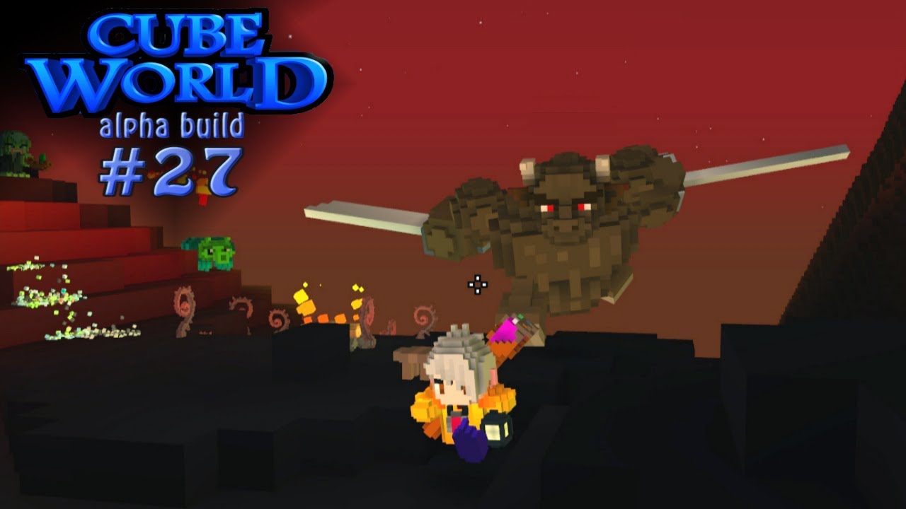 Scythe Plays Cube World - S1E27 - Welcome to Hell (Let's Play ...