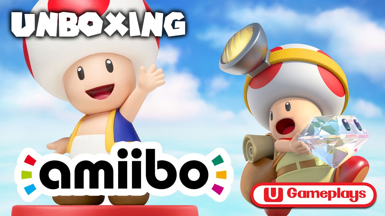 UNBOXING ★ Amiibo Toad (Super Mario Collection) - YouTube