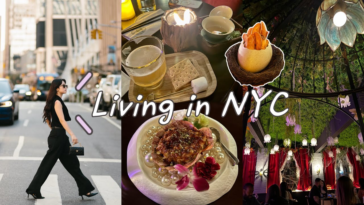 Living in NYC | Enchanting New Bar in NYC, Catching up with friends ...