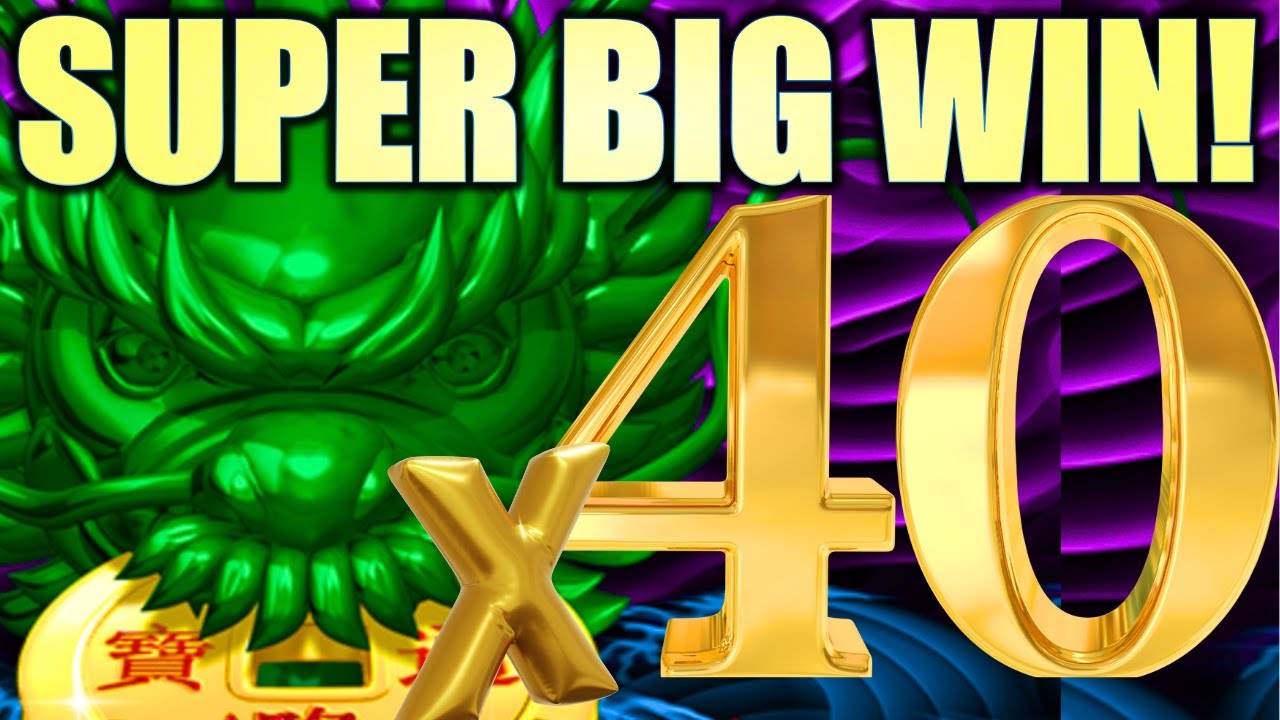 ★SUPER BIG WIN!★ BAM! X40 MULTIPLIER HIT! 🐲 5 DRAGONS RAPID Slot ...