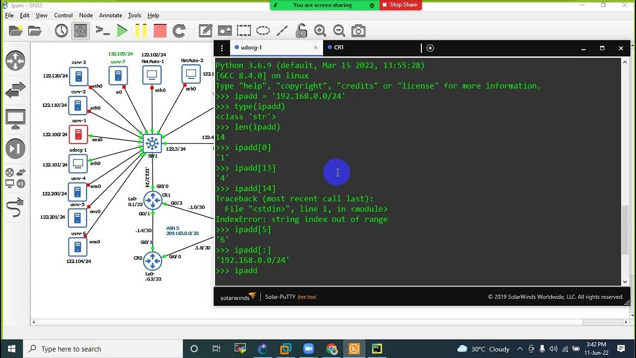 Network Automation using Python & Ansible [Class5 11 06 2022] - YouTube