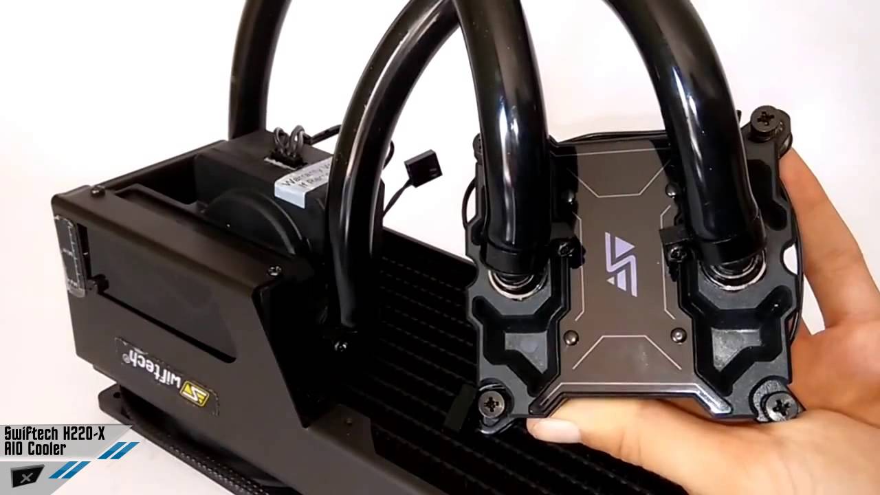 [Unboxing] Swiftech H220-X AIO Cooler - YouTube