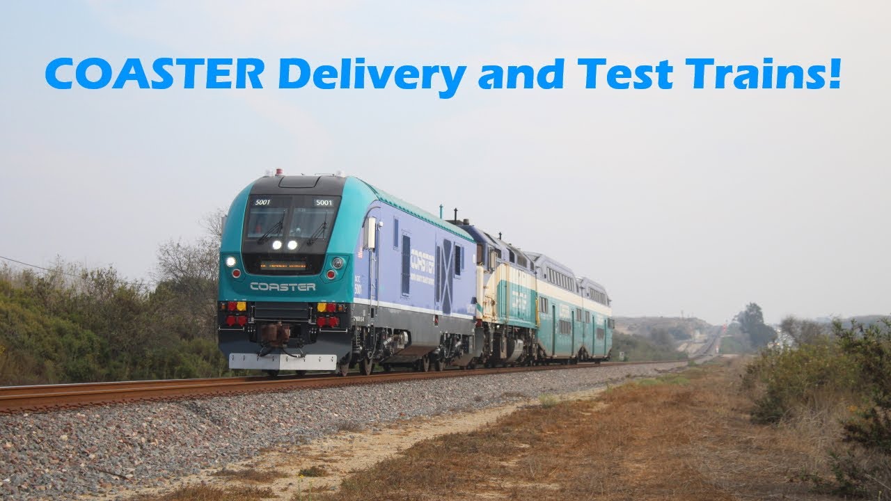COASTER Delivery and Test Trains! ft. 5001, new SC-44's, UP, and more ...
