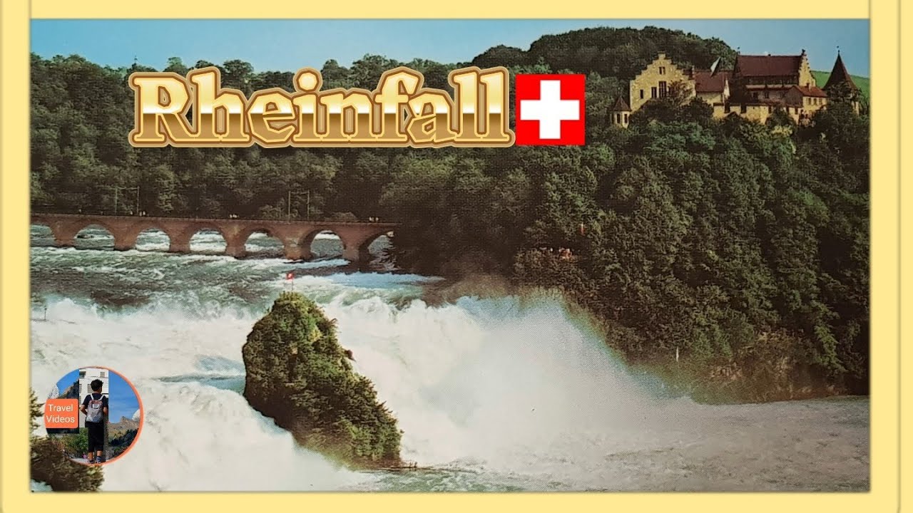 Driving to Rheinfall in Switzerland - YouTube