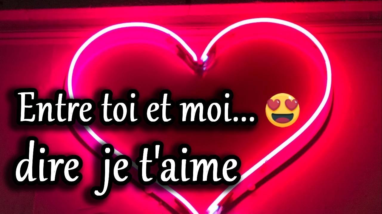 Message d'amour touchant ️ Entre toi et moi 😍 Texte romantique pour ...