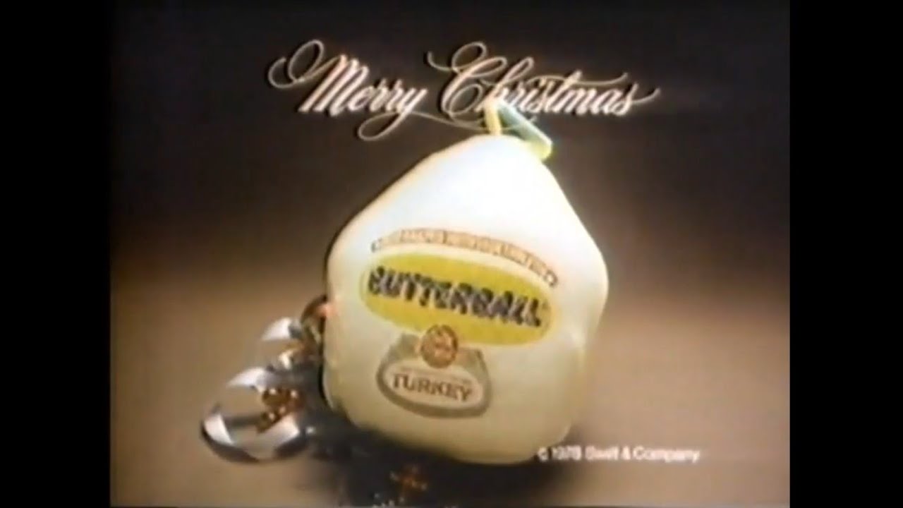 Butterball Turkey Christmas Commercial (1979) - YouTube