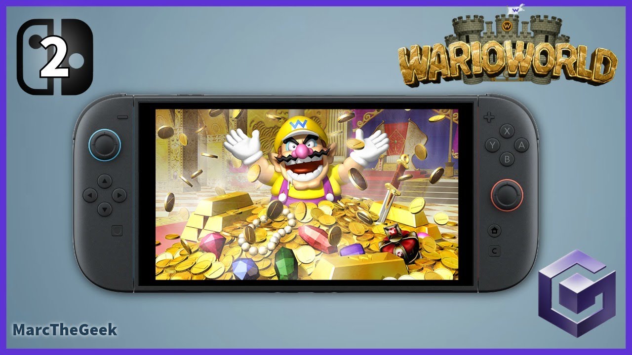 Wario World Gameplay on Nintendo Switch 2 (GameCube) - YouTube