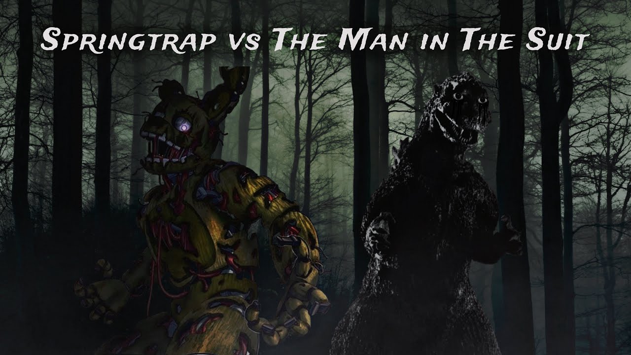 Springtrap vs The Man in The Suit (8th Year Channel Anniversary Project ...