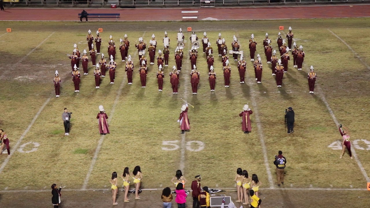 Beaumont United High School Marching Band Field Performance at NSBA ...