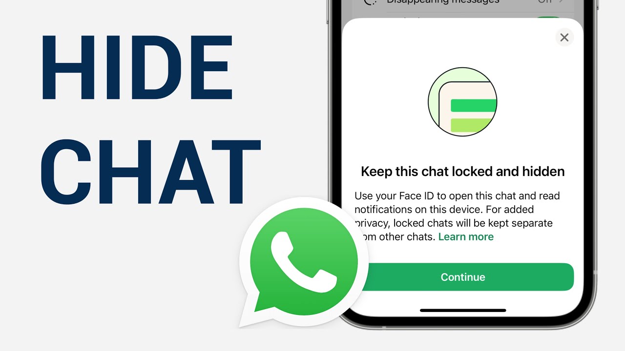 How to Hide Chat on WhatsApp in 2025 - YouTube