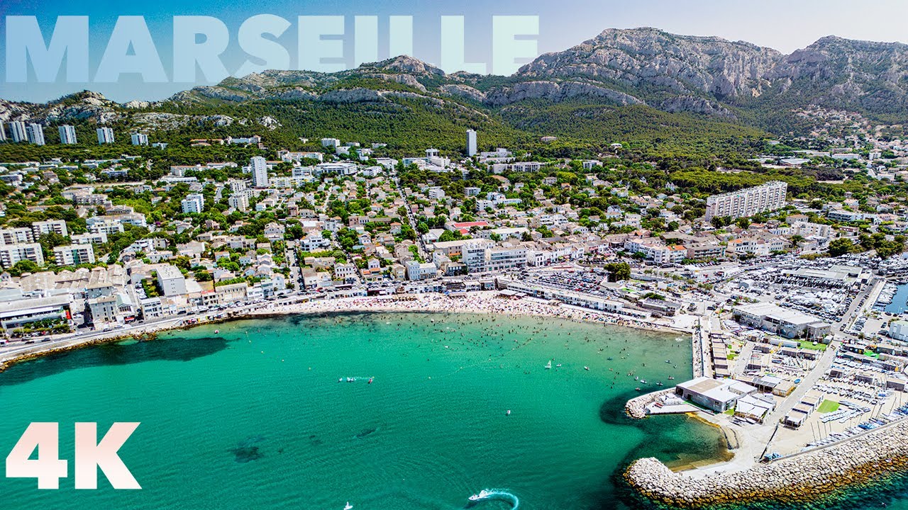 Aerial View of Marseille, France by Drone in 4K UltraHD 🇫🇷 - YouTube