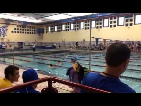 Thomas Reising smokes the competition in the 50 Breast - YouTube