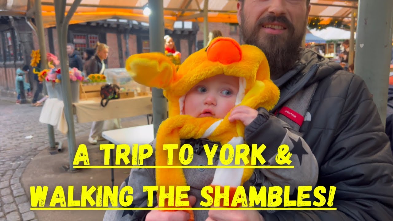 A Trip To York & Walking The Shambles! - YouTube