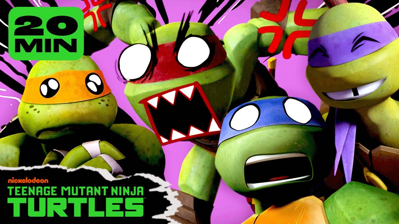 22 Minutes of the Teenage Mutant Ninja Turtles Going FULL Anime! | TMNT ...