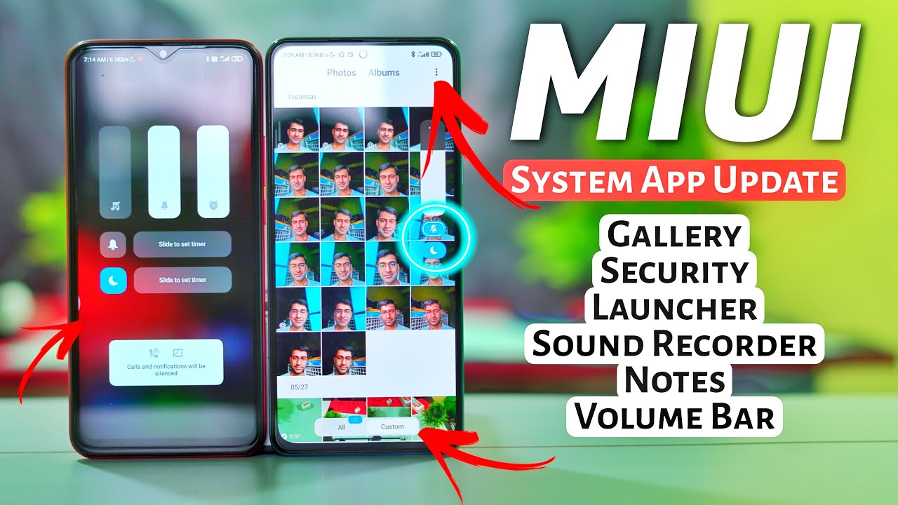 MIUI⚡Big System App Update | Gallery, Volume Bar, Security, Notes and ...