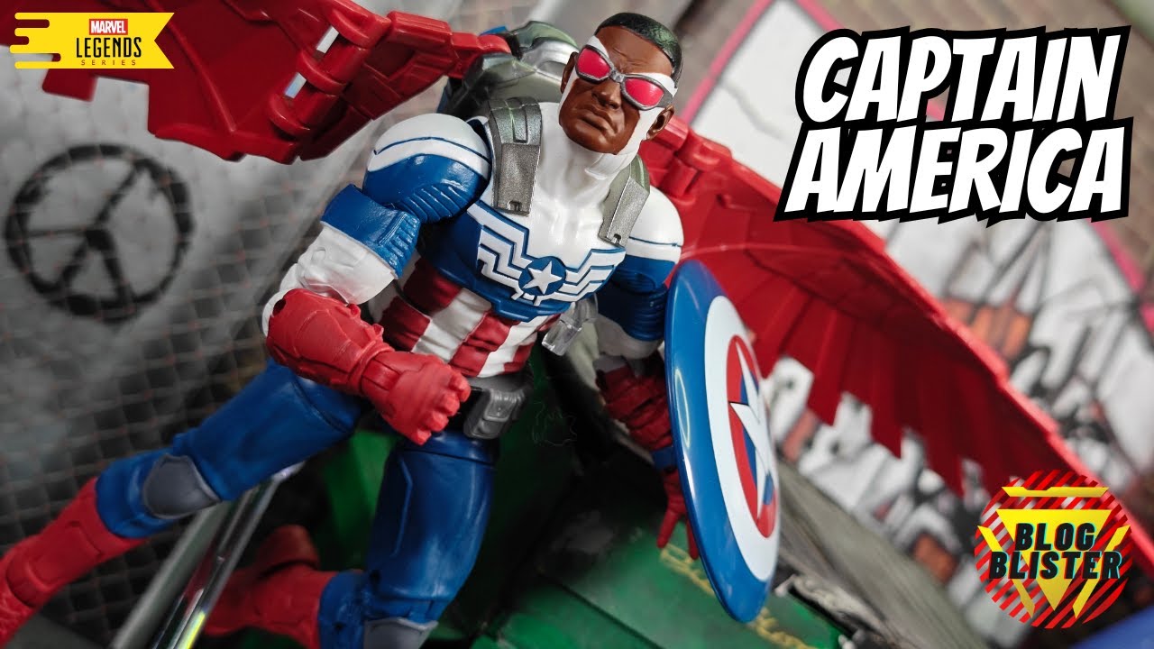 Marvel Legends Capitan America Sam Wilson Target Exclusivo Reseña ...